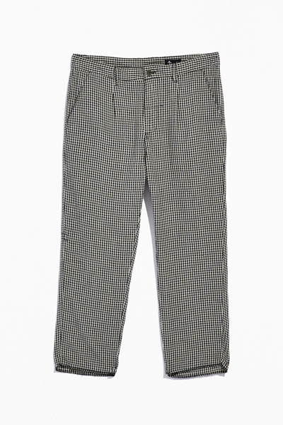 THRILLS Quad Check Chopped Chino Pant | Urban Outfitters