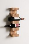 Mango Wood Wall Wine Rack | Urban Outfitters