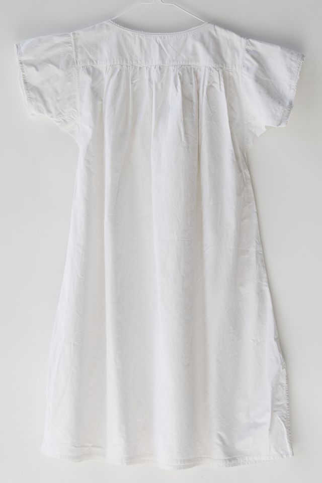 Vintage Ruched Linen Dress | Urban Outfitters
