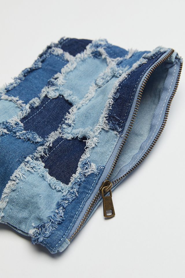 Patchwork Denim Pouch | Urban Outfitters