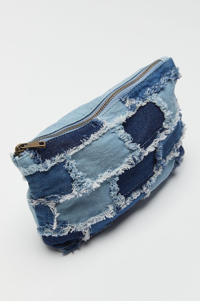 Patchwork Denim Pouch | Urban Outfitters