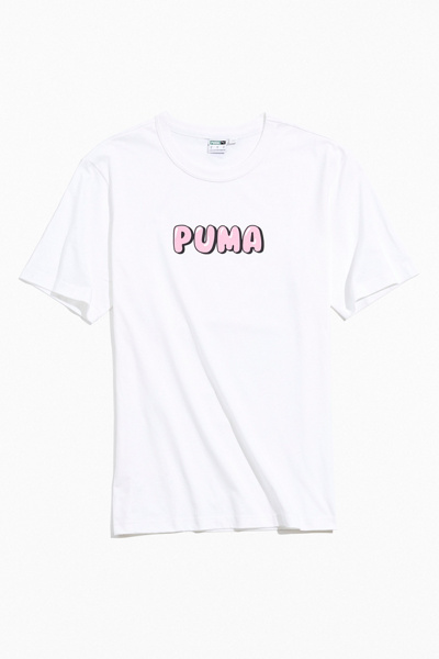 Puma Downtown Logo Graphic Tee | Urban Outfitters