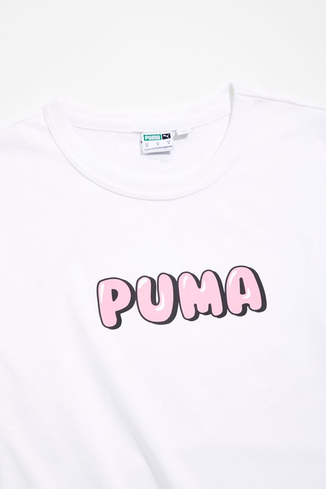 Puma Downtown Logo Graphic Tee | Urban Outfitters