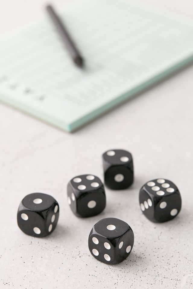 PRINTWORKS Yatzy Game Set | Urban Outfitters