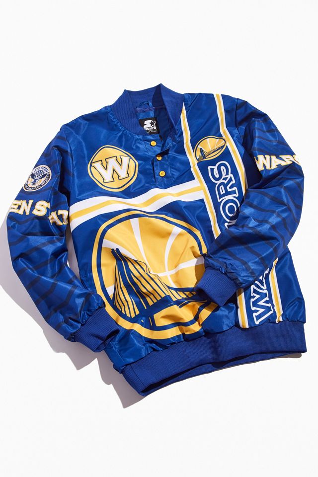 Starter Golden State Warriors Varsity Jacket | Urban Outfitters Starter Golden State Warriors Varsity Jacket | Urban Outfitters