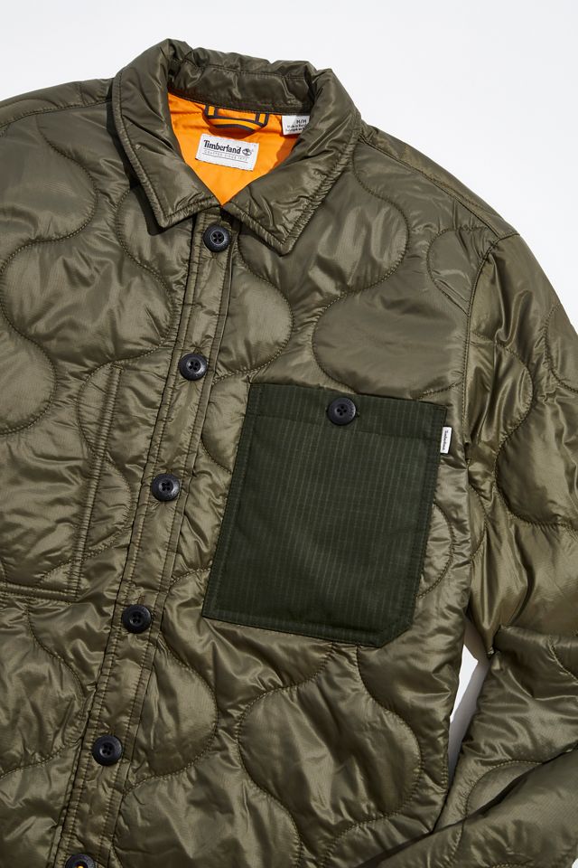 Timberland Quilted Overshirt | Urban Outfitters