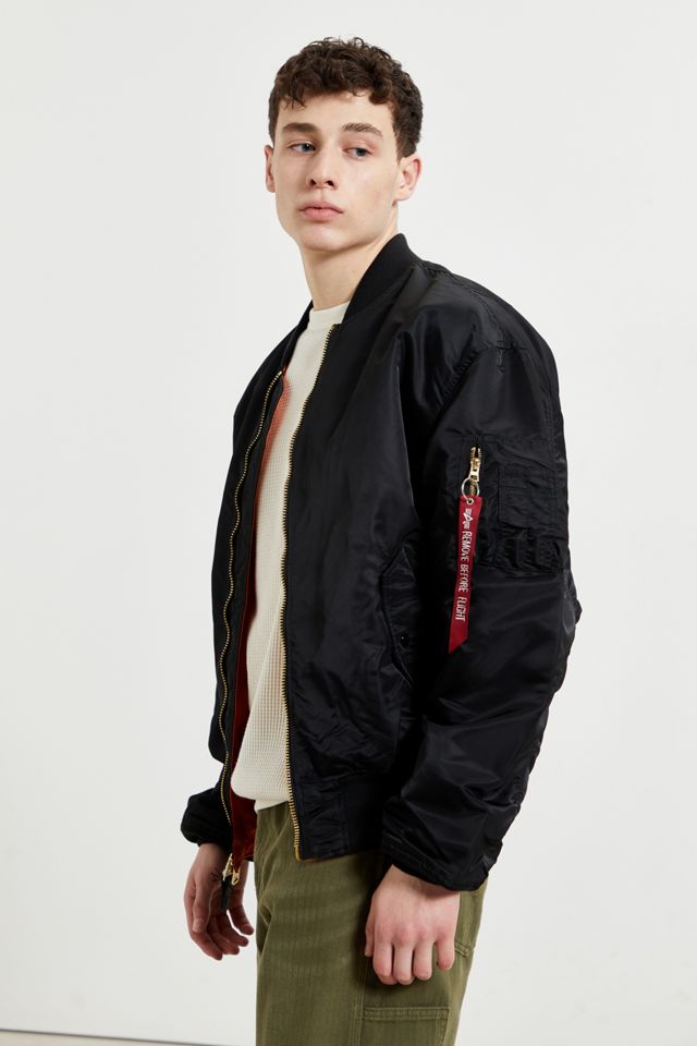 Alpha Industries Loose Flight Jacket | Urban Outfitters