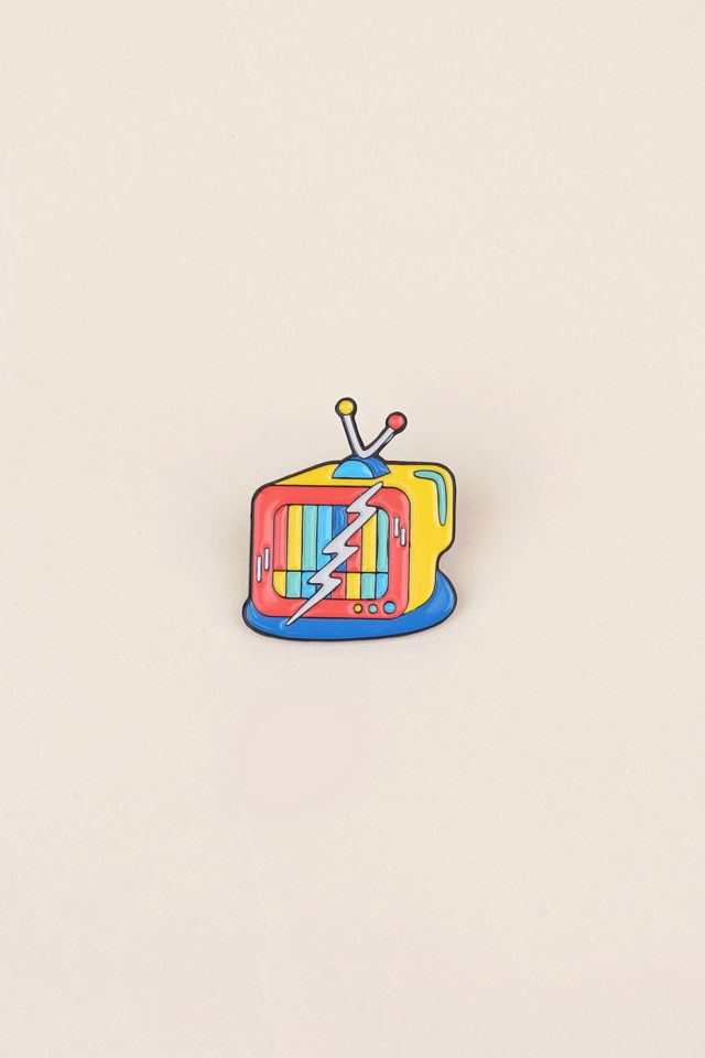 Mokuyobi Tv Set Pin Urban Outfitters