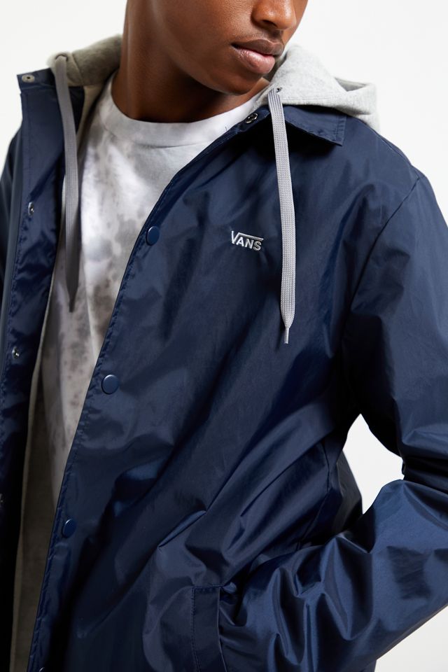Vans Riley Hooded Coach Jacket | Urban Outfitters