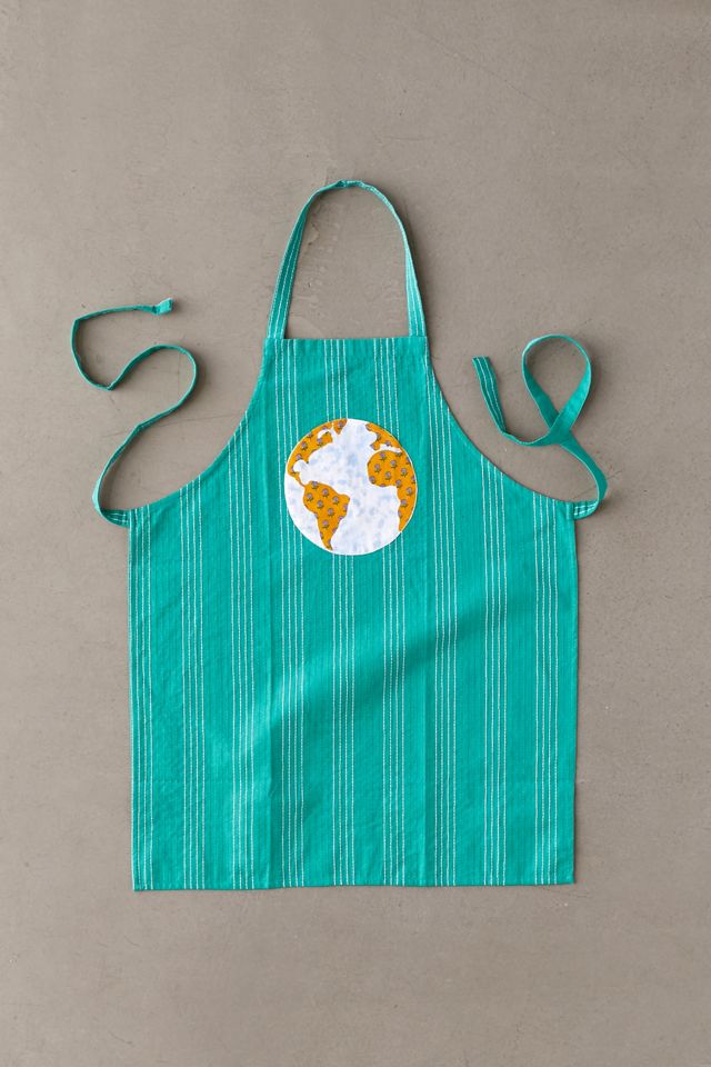 Mixed Print Earth Apron | Urban Outfitters Canada