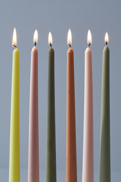 Multicolor Taper Candle - Set Of 6 | Urban Outfitters