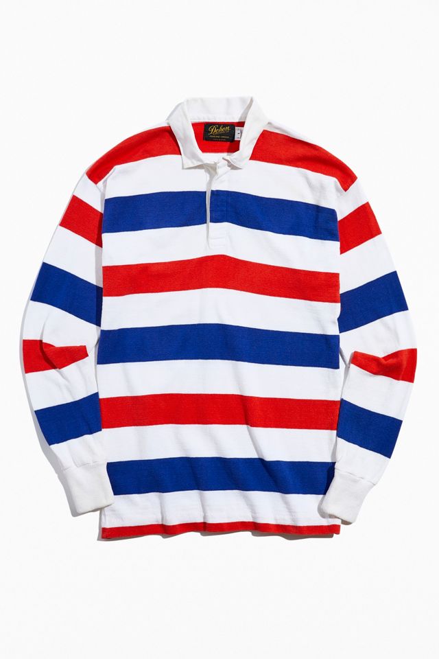 2nd Base Vintage Terry Cloth Rugby Shirt | Urban Outfitters
