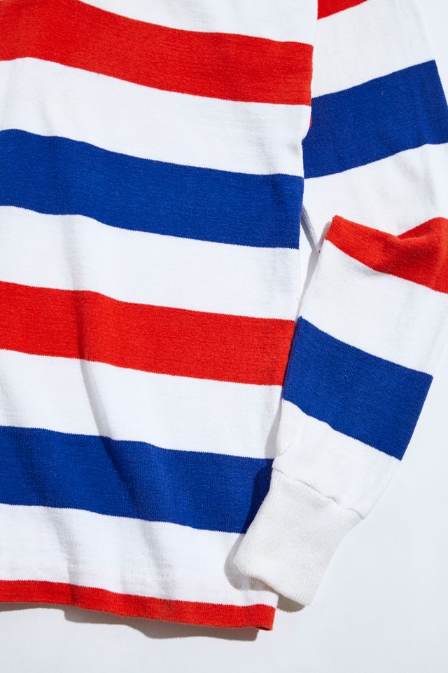 2nd Base Vintage Terry Cloth Rugby Shirt | Urban Outfitters