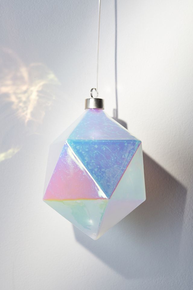 MoMA LED Glass Prism Christmas Ornament | Urban Outfitters