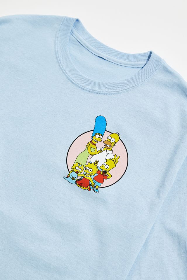 The Simpsons Family Pose Long Sleeve Tee | Urban Outfitters