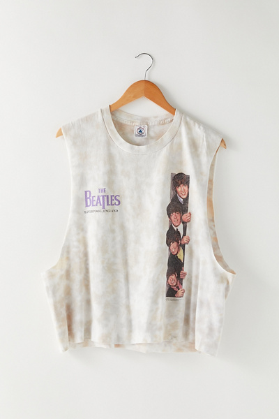 Vintage The Beatles Muscle Tee | Urban Outfitters