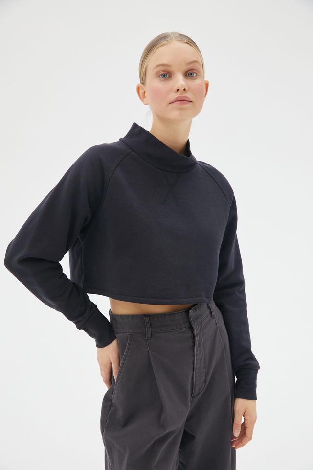 Urban Renewal Recycled Mock Neck Sweatshirt | Urban Outfitters Canada