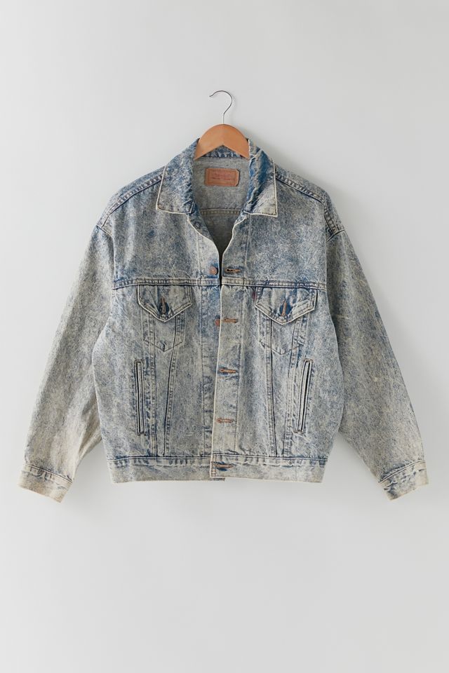 Vintage Levi's Acid Wash Denim Jacket | Urban Outfitters Canada