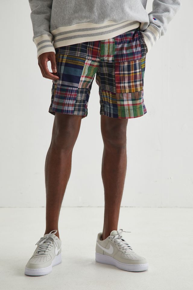 Polo Ralph Lauren Patchwork Madras Club Short | Urban Outfitters
