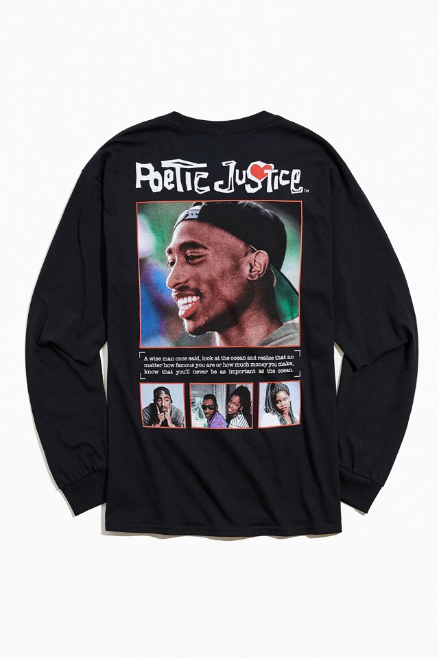 Poetic Justice Photo Long Sleeve Tee | Urban Outfitters