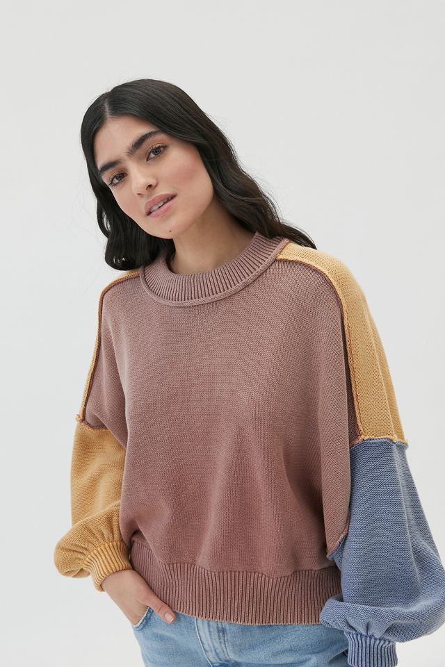 UO Eddie Oversized Balloon Sleeve Sweater | Urban Outfitters UO Eddie Oversized Balloon Sleeve Sweater | Urban Outfitters