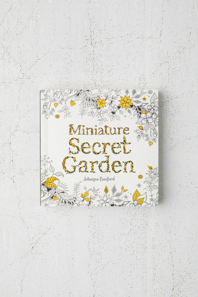 Miniature Secret Garden: A Pocket-Sized Adventure Coloring Book By ...