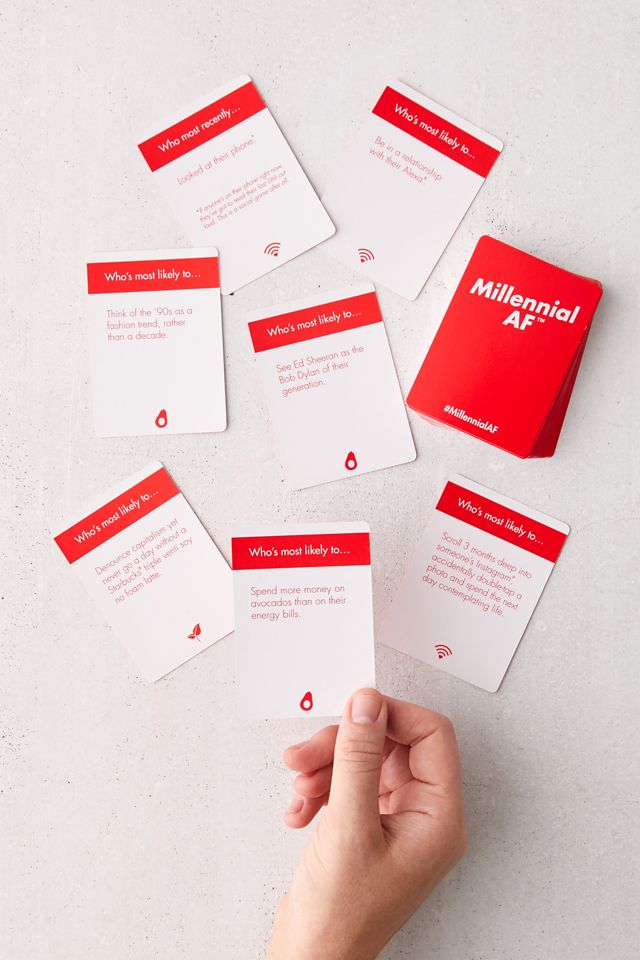 Millennial AF Card Game | Urban Outfitters