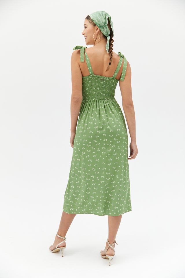 Billabong Amor Sweetheart Midi Dress Urban Outfitters Canada