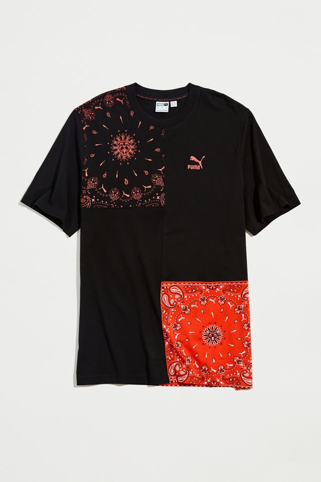 Puma Offbeat Patchwork Tee | Urban Outfitters
