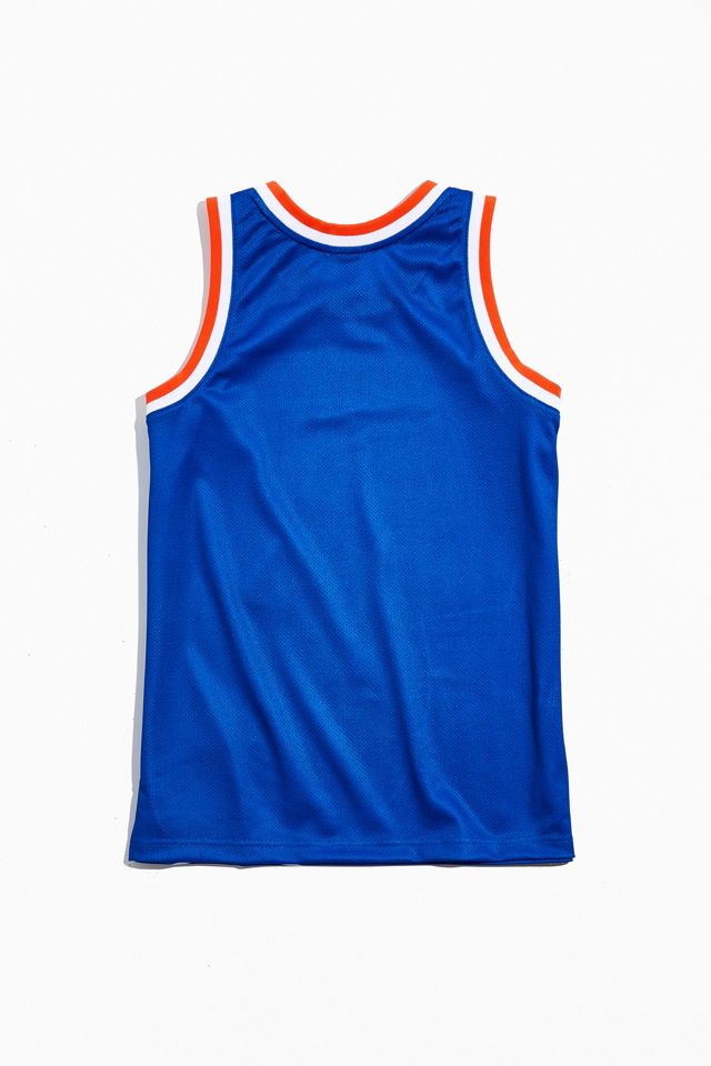 Mitchell & Ness New York Knicks Oversized Logo Jersey Tank Top | Urban ...