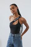 Frankie Collective Supreme Asymmetric Bodysuit | Urban Outfitters