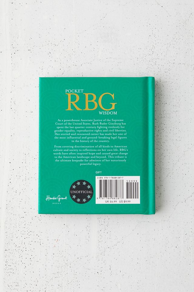 Pocket RBG Wisdom: Supreme Quotes and Inspired Musings from Ruth Bader ...