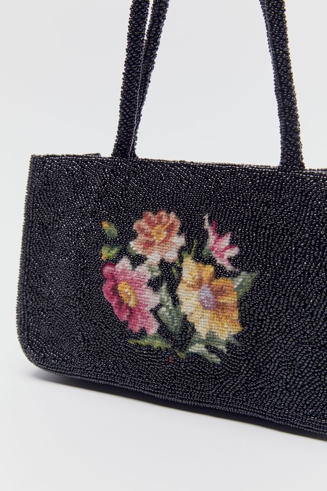 Vintage Embroidered Floral Beaded Bag | Urban Outfitters
