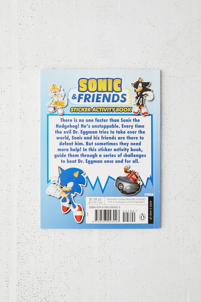 Sonic & Friends Sticker Activity Book By Penguin Young Readers Licenses ...