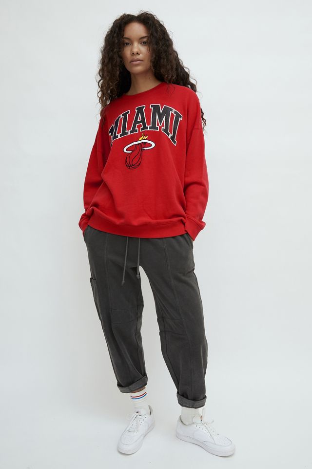 Miami Heat Crew Neck Sweatshirt | Urban Outfitters