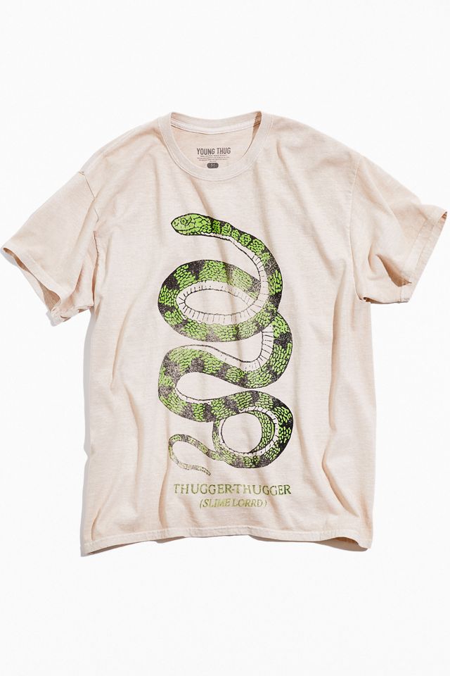 Young Thug Snake Tee | Urban Outfitters