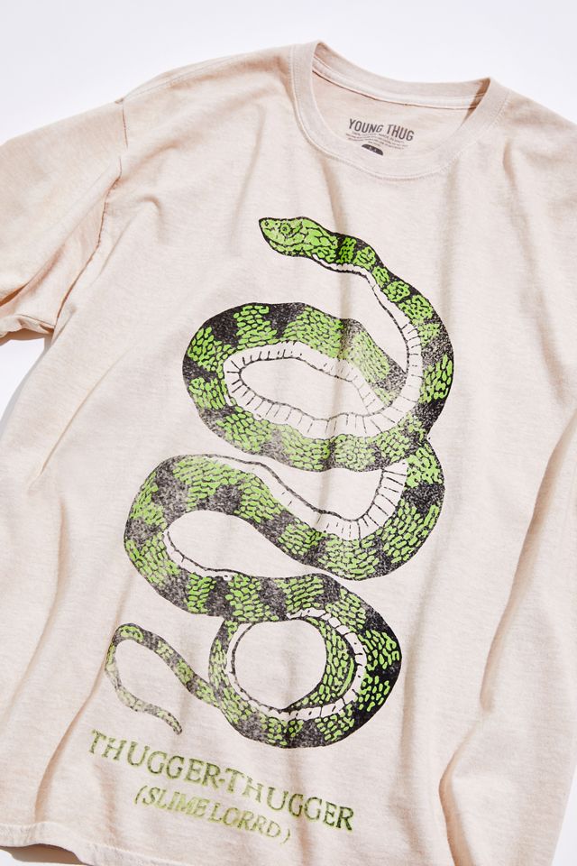 Young Thug Snake Tee | Urban Outfitters