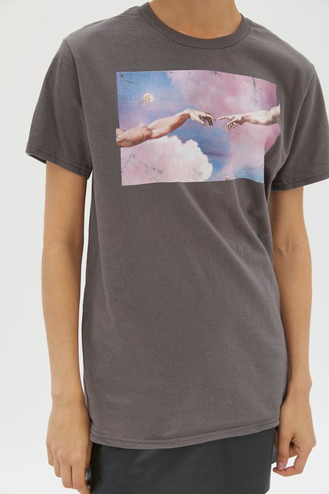 The Creation Of Adam Tee | Urban Outfitters