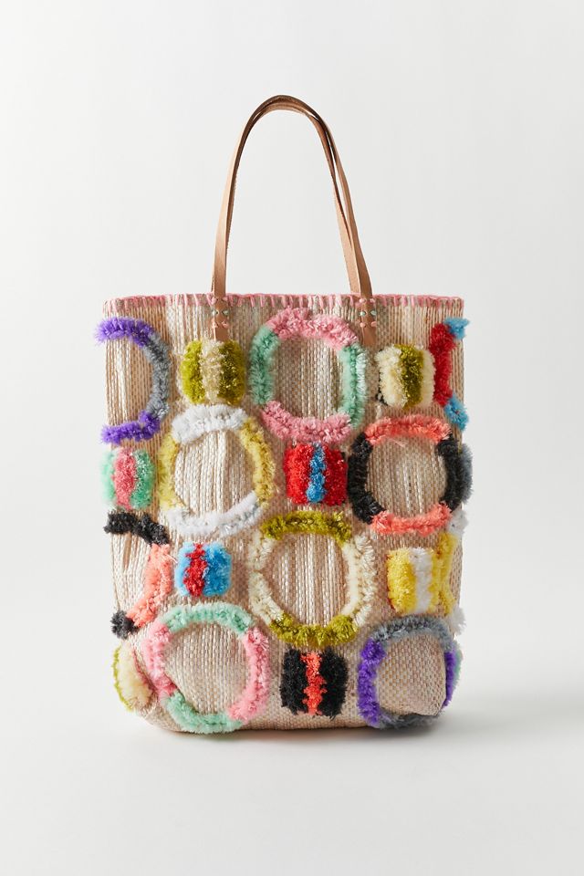En Shalla Textured Tote Bag | Urban Outfitters