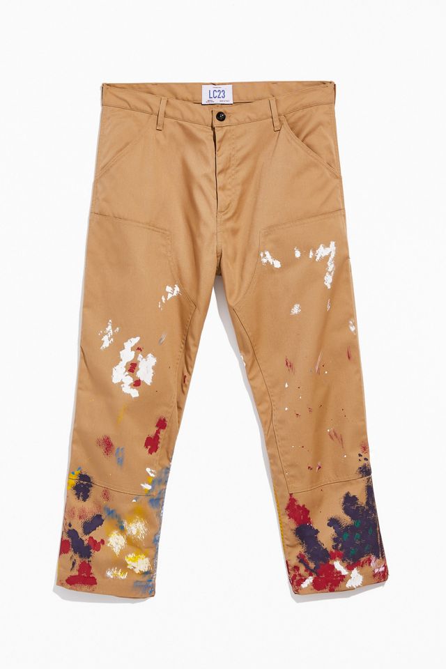 LC23 Paint Splatter Double Knee Work Pant | Urban Outfitters Canada