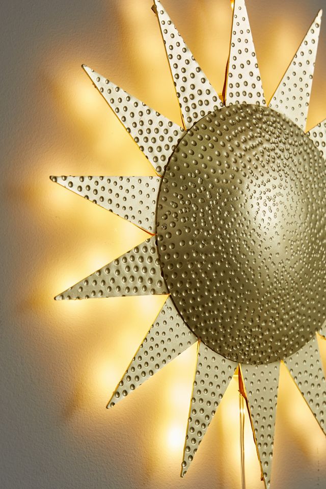 Sun Metal LED Sign | Urban Outfitters Canada