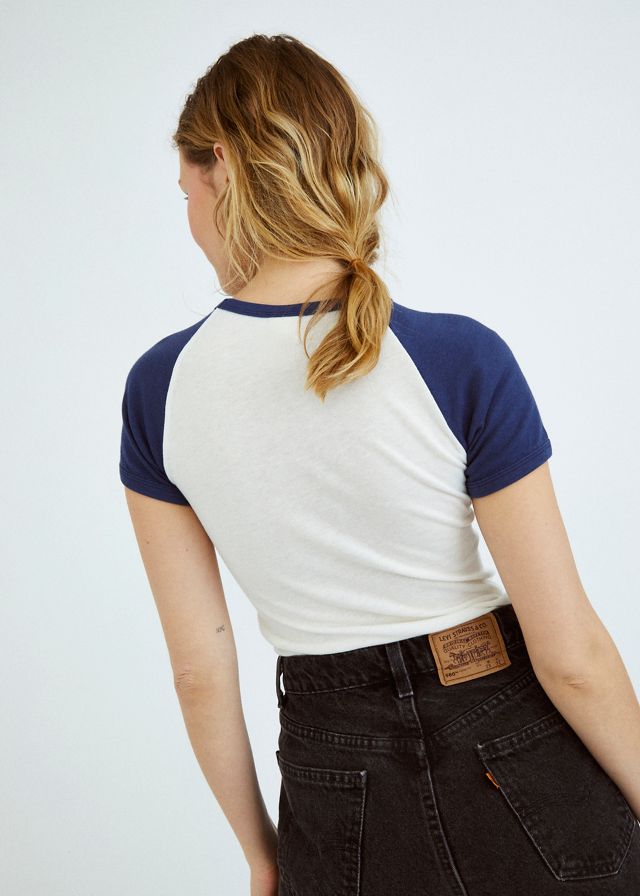 Led Zeppelin Baby Raglan Tee | Urban Outfitters