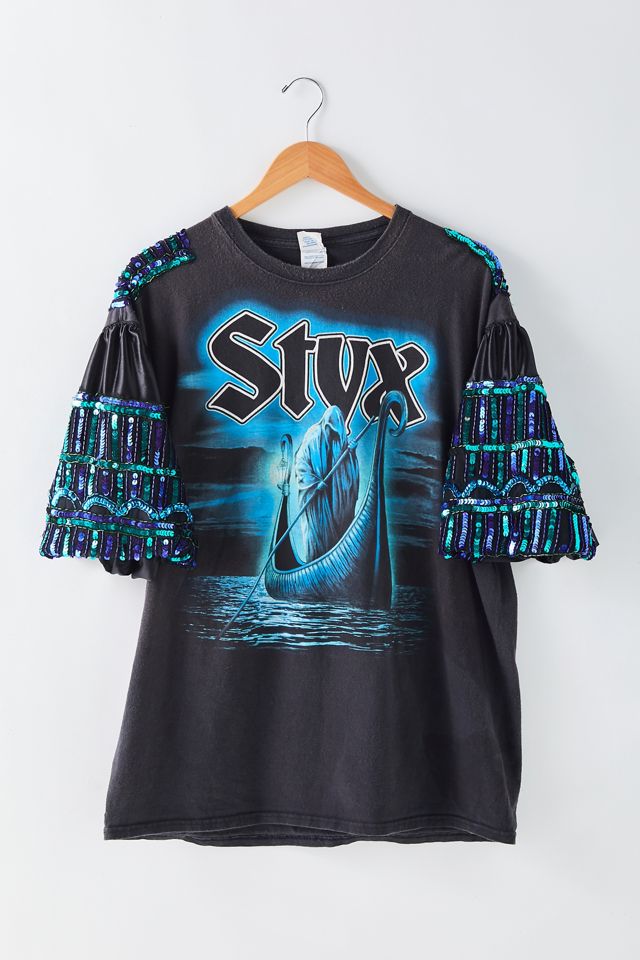 Vintage Styx Sequin Music Tee | Urban Outfitters