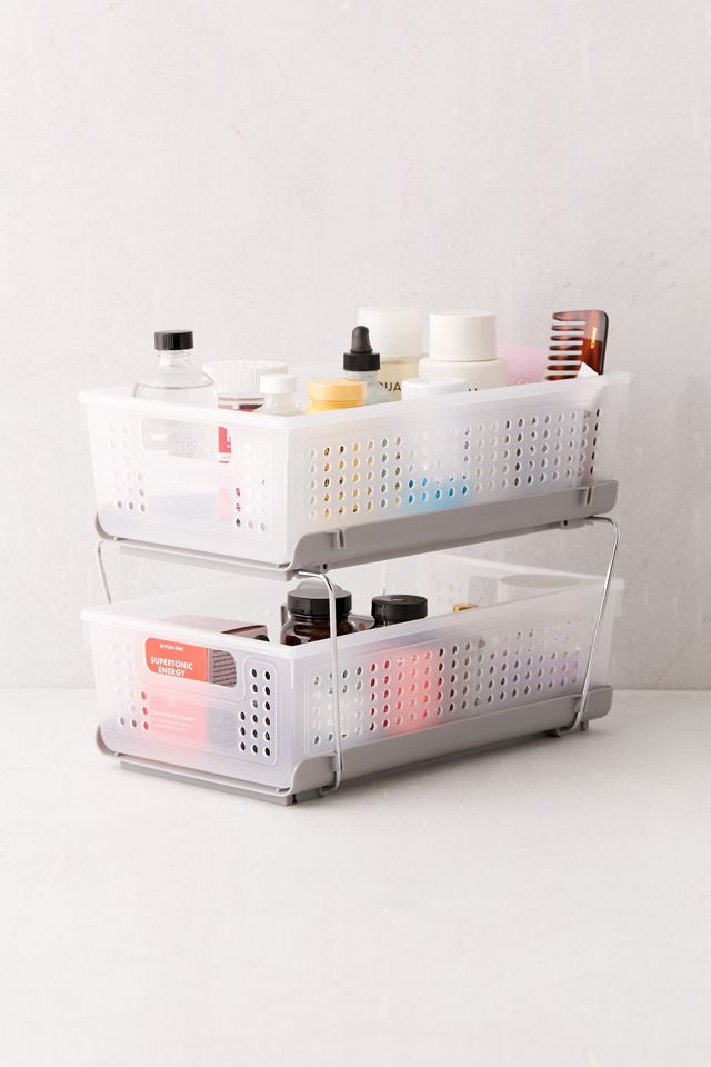 Modern 2-Tier Storage Bin | Urban Outfitters