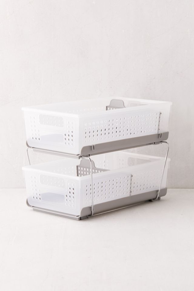 Modern 2-Tier Storage Bin | Urban Outfitters