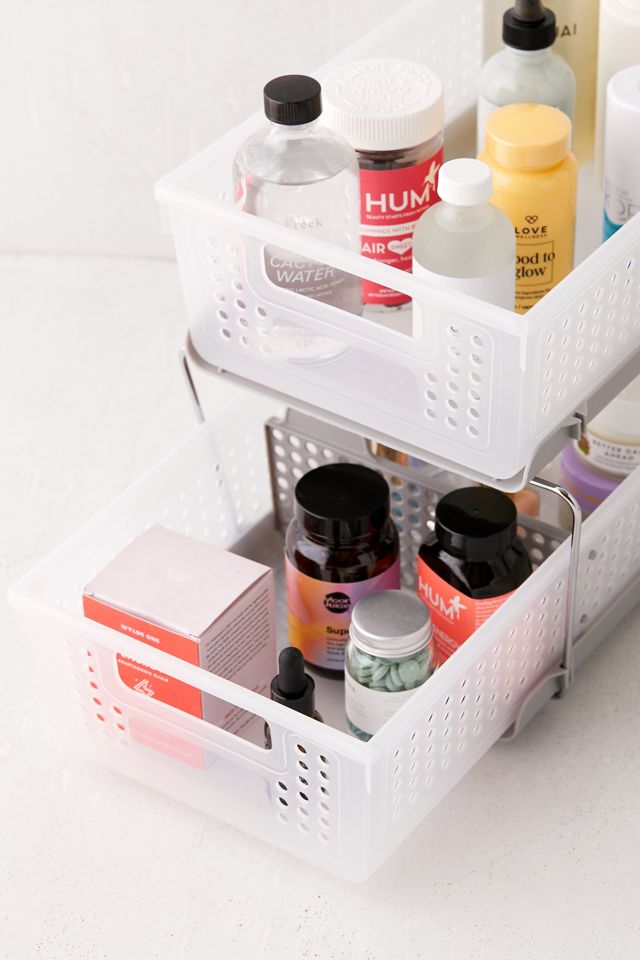 Modern 2-Tier Storage Bin | Urban Outfitters