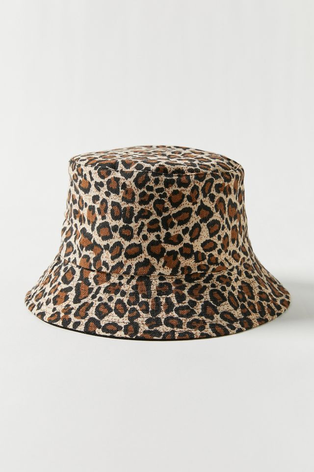 UO Leopard Print Bucket Hat | Urban Outfitters Canada