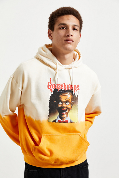 Goosebumps Dummy Dip-Dye Hoodie Sweatshirt | Urban Outfitters Canada