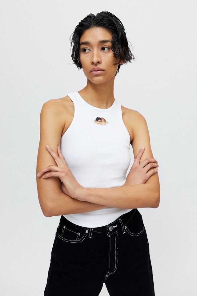 Fiorucci Angels Ribbed Tank Top | Urban Outfitters