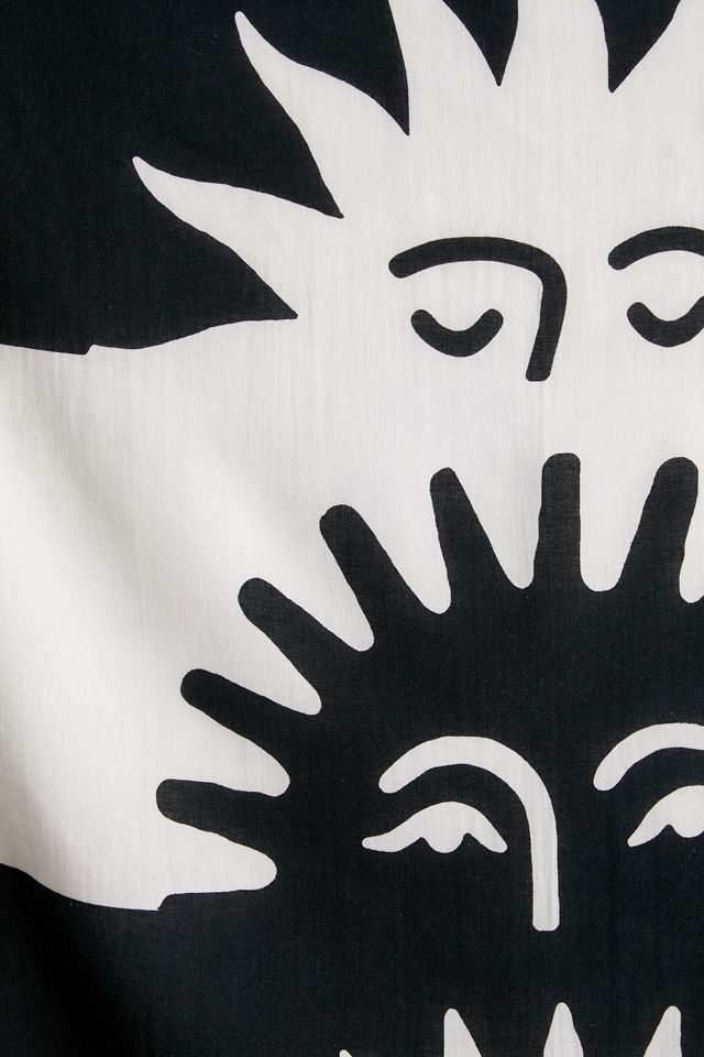 Stacked Sun Linen Blend Tapestry | Urban Outfitters